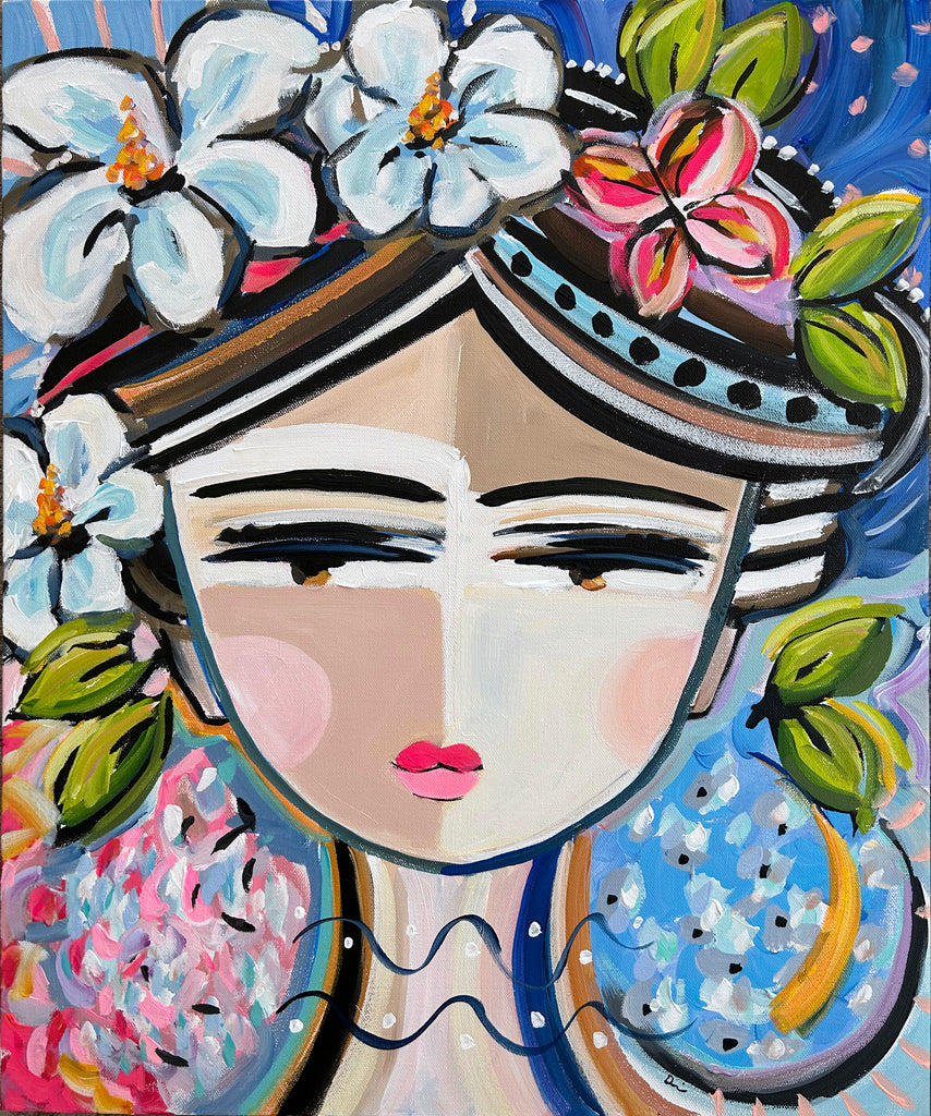 Custom Painting for SK | Maren Devine Art, LLC