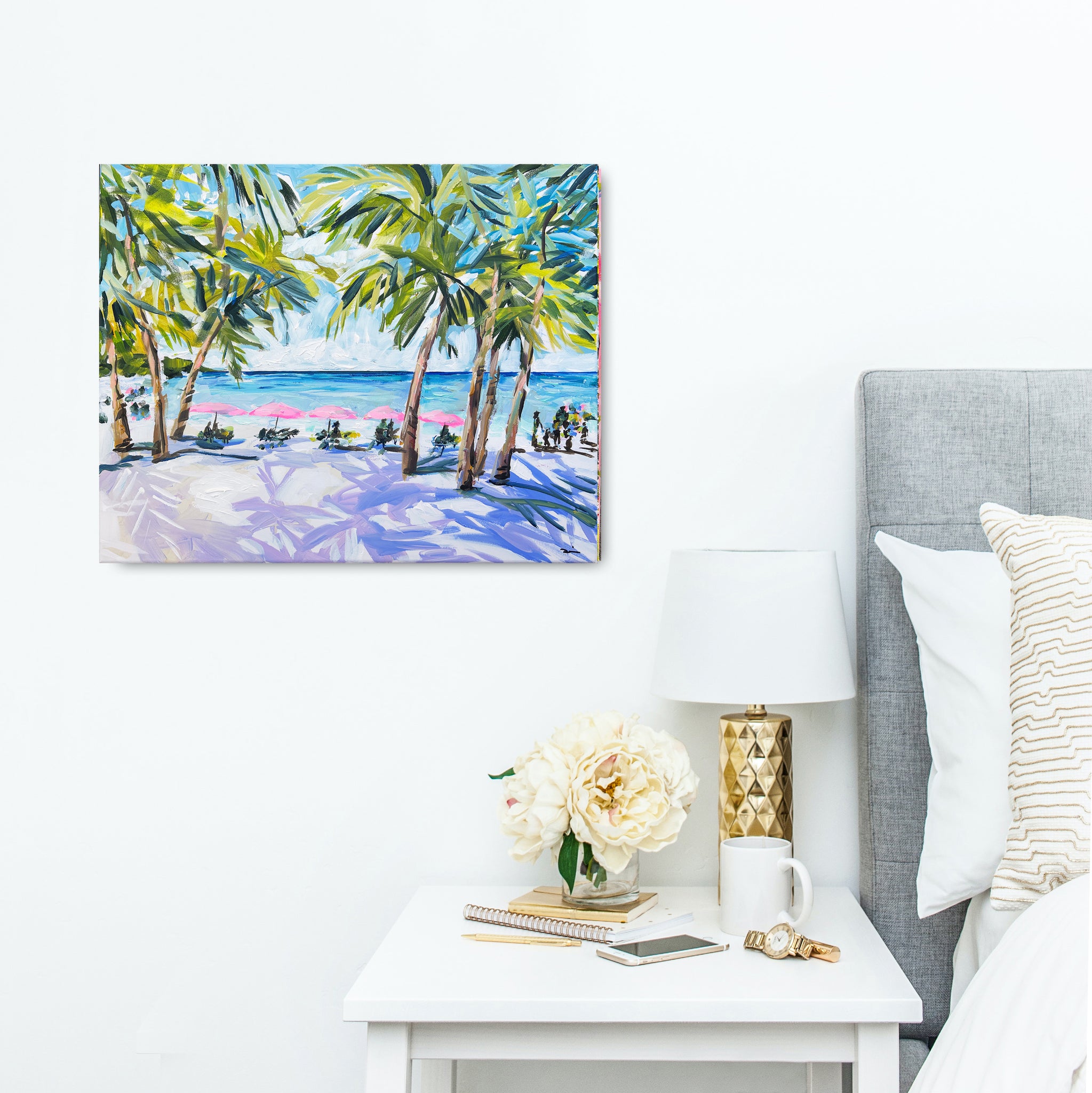Key West Print on Paper or Canvas, "Beach, Key West" | Maren Devine Art ...