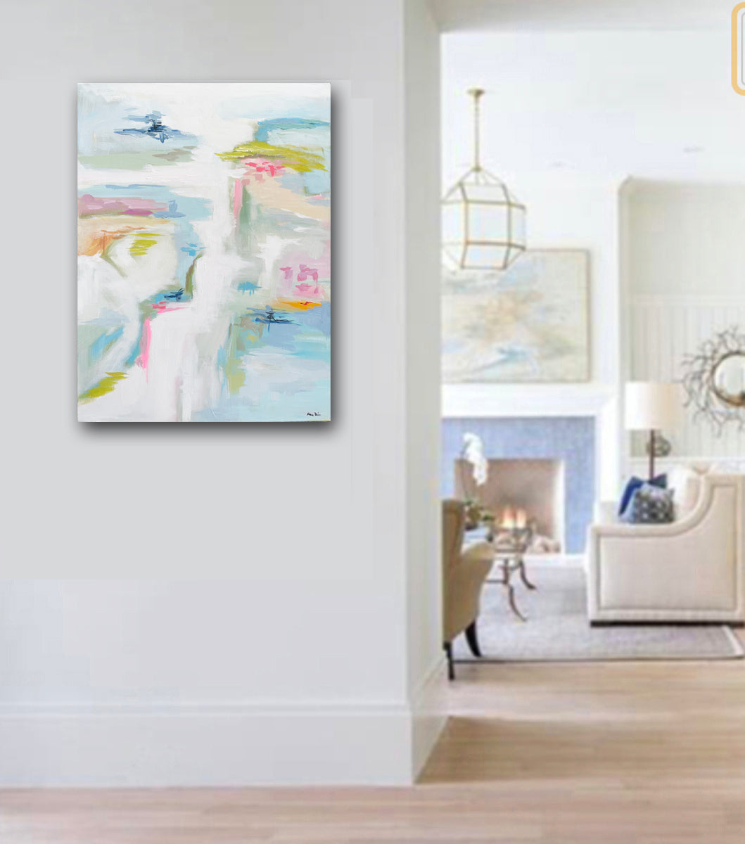 Original Painting on Canvas "Breezy" 20x24 | Maren Devine Art, LLC