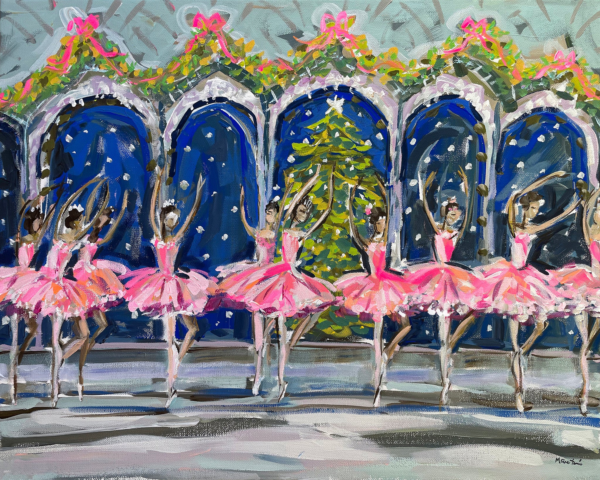 Nutcracker PRINT on Paper or Canvas, "Sugar Plum Fairies" | Maren ...