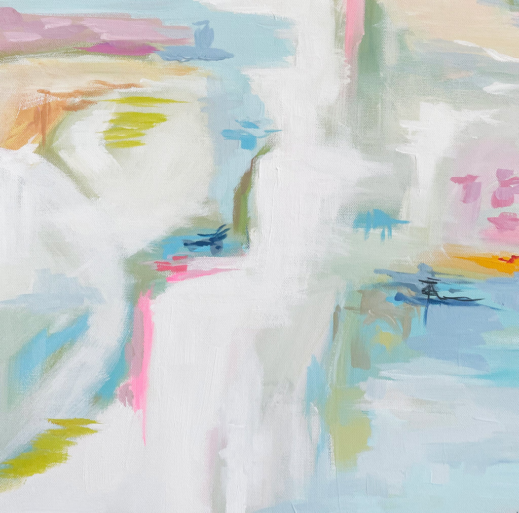 Original Painting on Canvas "Breezy" 20x24 | Maren Devine Art, LLC