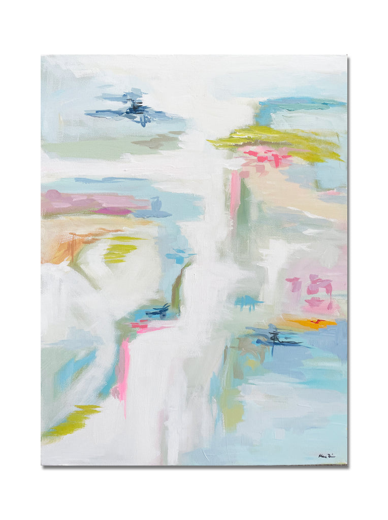 Original Painting on Canvas "Breezy" 20x24 | Maren Devine Art, LLC