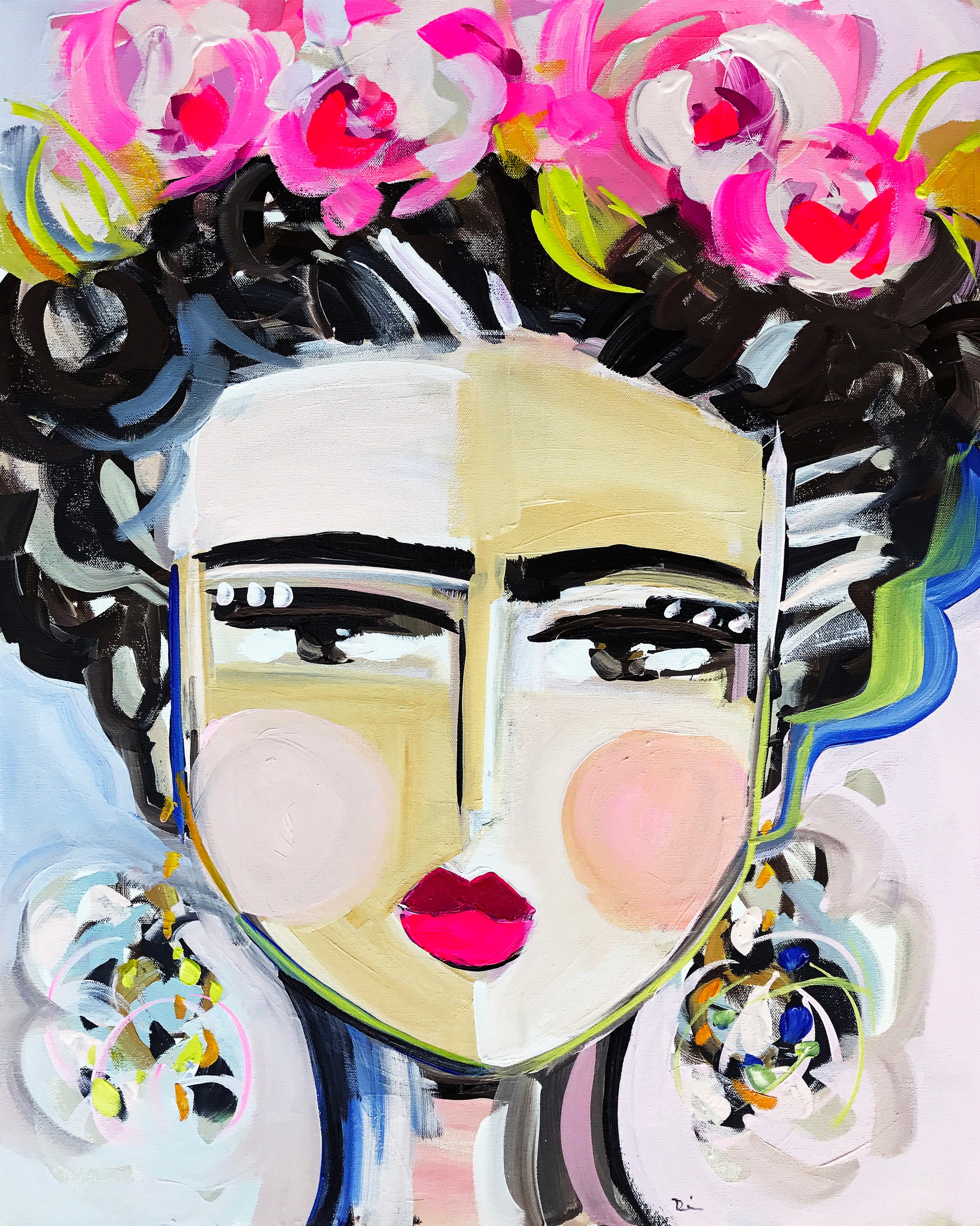 Graphic Frida, Prints on paper or canvas | Maren Devine Art, LLC