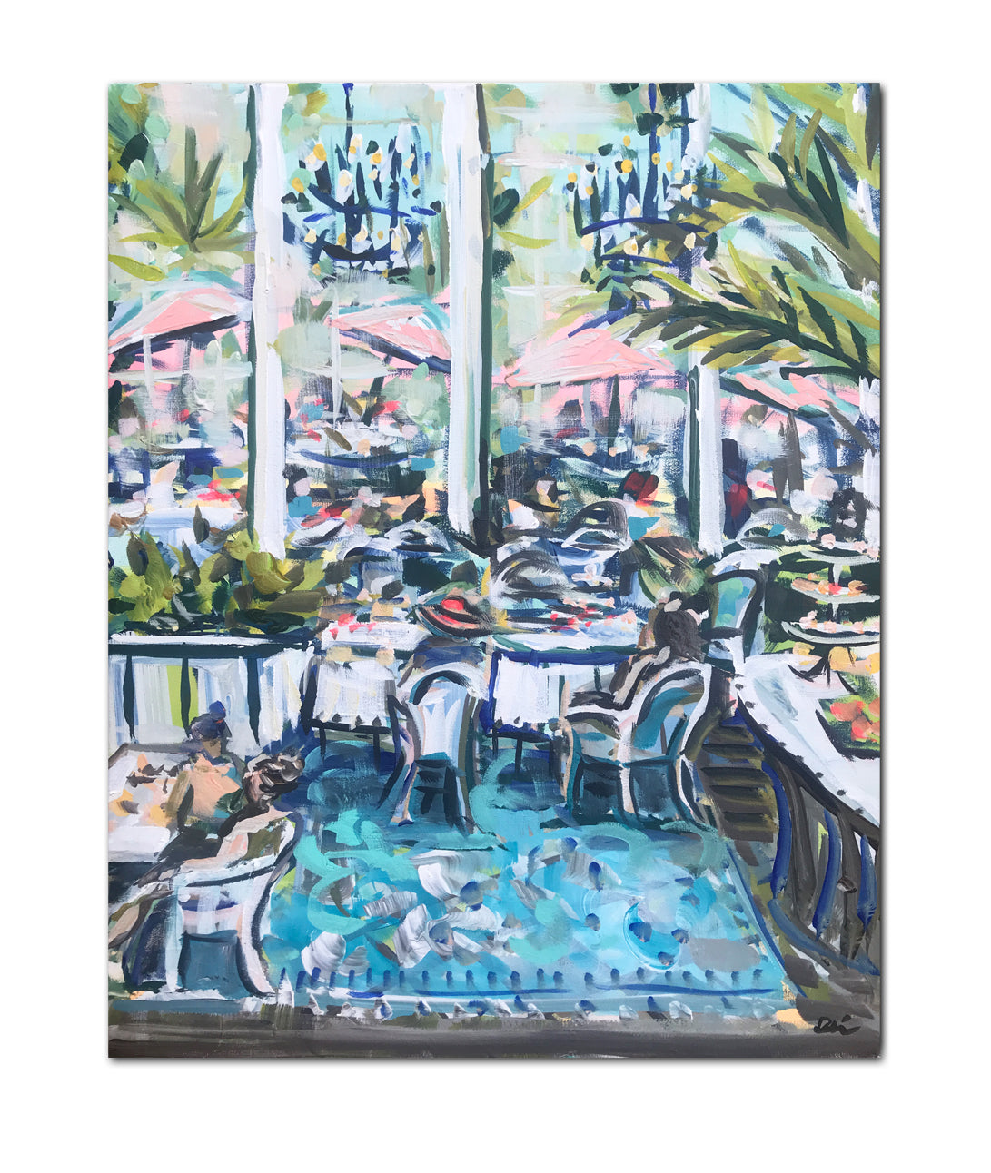 Original Painting on Canvas, "Late Afternoon Tea" 16x20 | Maren Devine ...